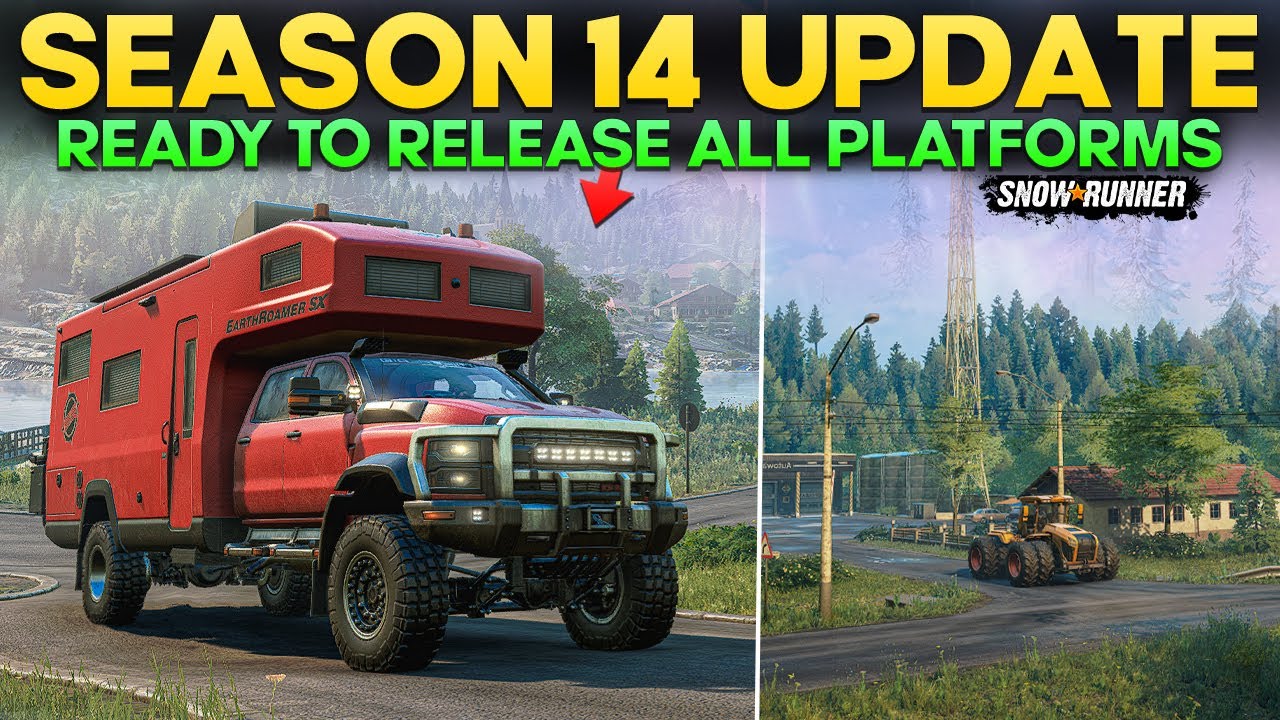 New Season 14 Update Ready to Release in SnowRunner on All Platforms ...
