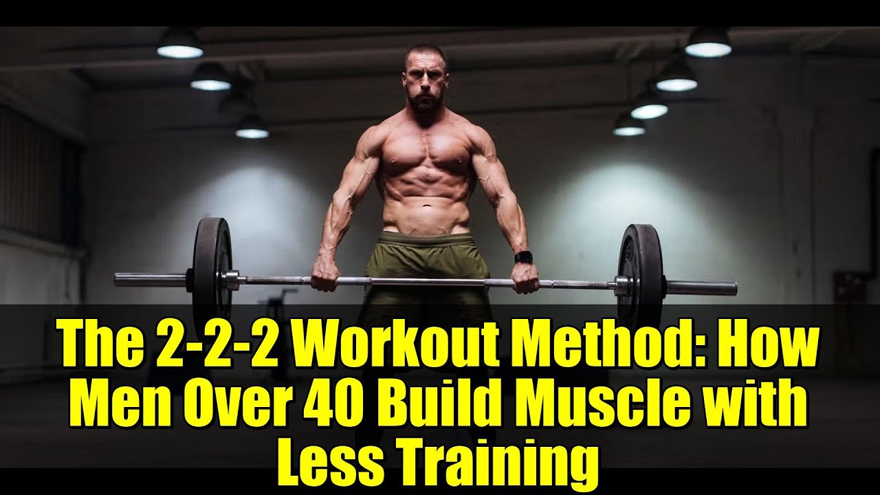 The 2-2-2 Workout Method: How Men Over 40 Build Muscle with Less ...