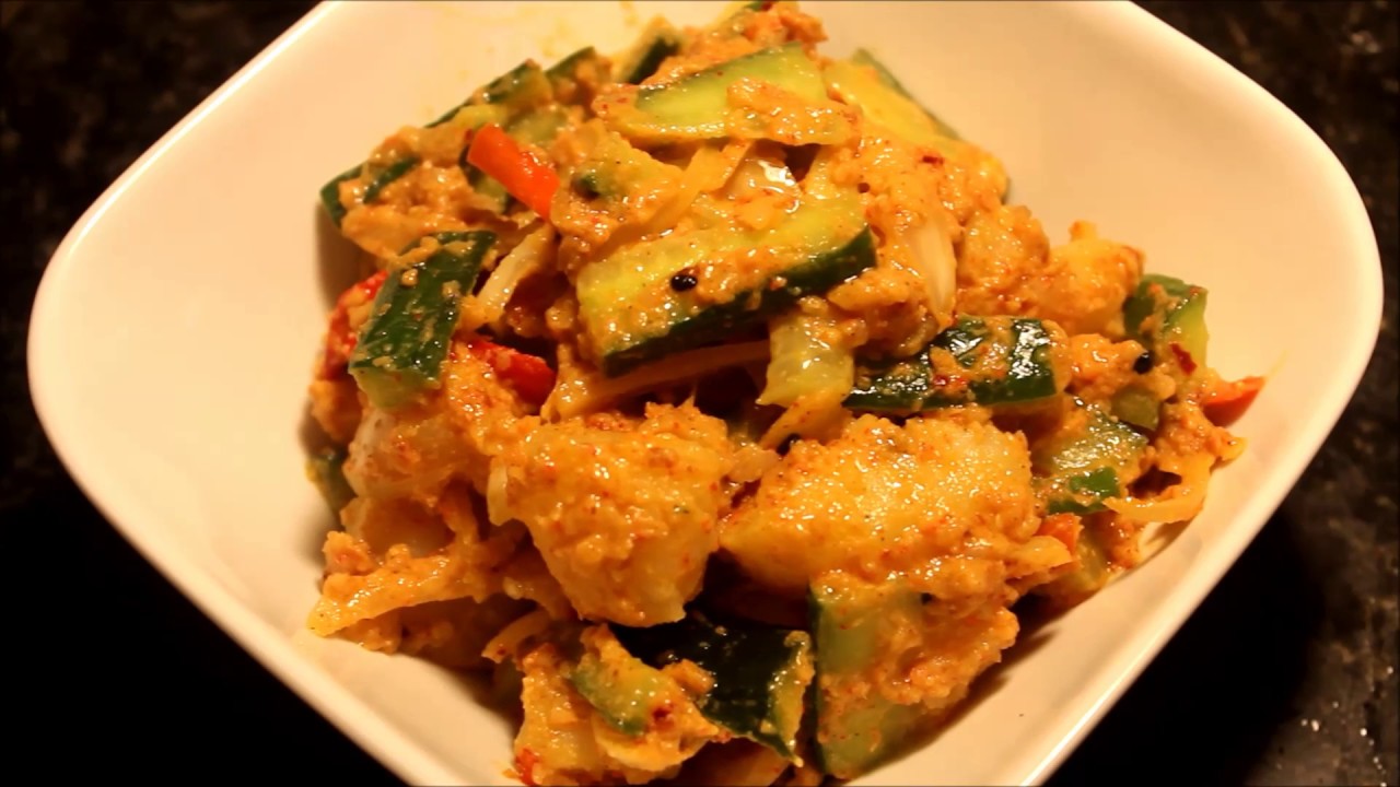 Alu kakra ko achar ( Instant potato pickle ) - YouTube