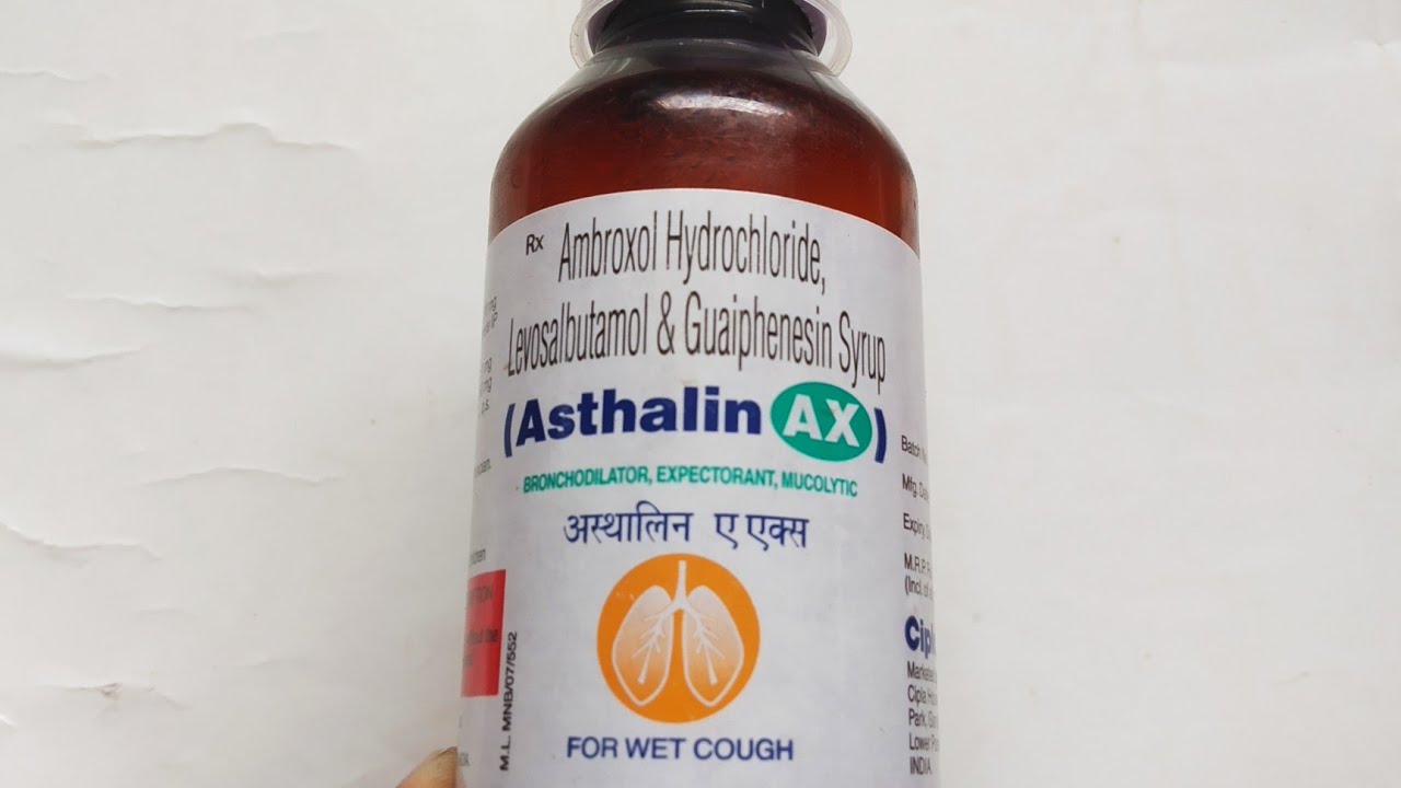 #Asthalin AX Syrup : Composition, Uses, Side Effects.. - YouTube
