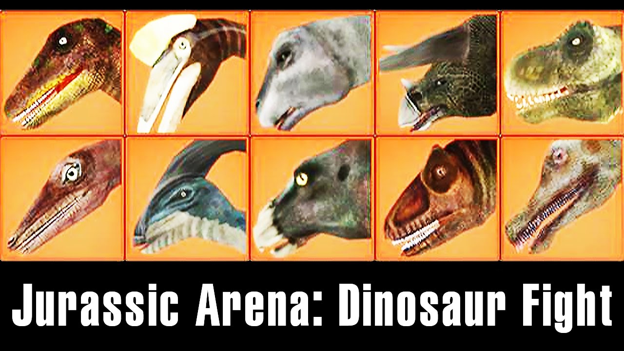 Jurassic Arena: Dinosaur Fight #2 - Triceratops, Parasaurolophus ...