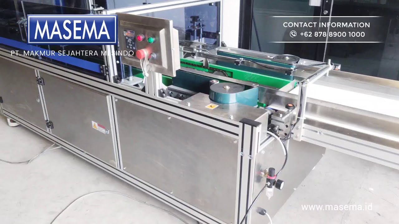 Semi Auto Cartoning Machine - Mesin Cartoning Otomatis - YouTube