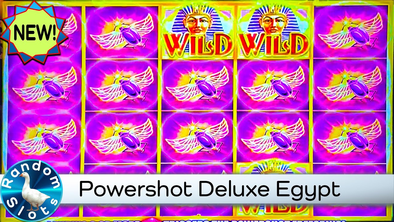 New⭐️Powershot Deluxe Egypt Slot Machine Bonus - YouTube