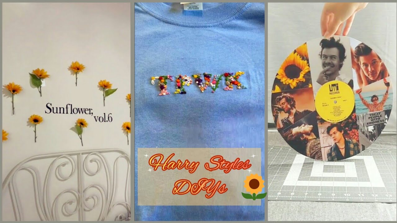 Harry Styles crafts & DIYs - YouTube