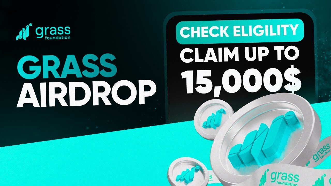 Crypto Airdrop : Grass Airdrop 15,000$ worth of $Grass - YouTube