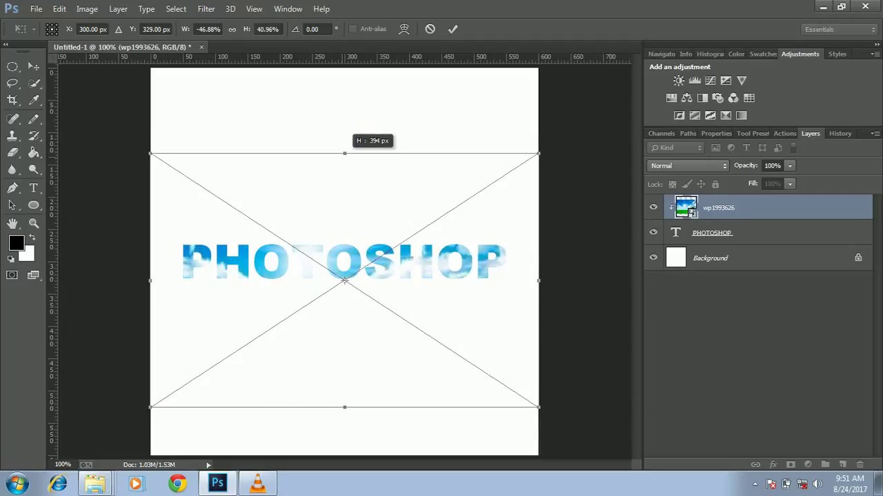 how to create cliping mask in photoshop - YouTube