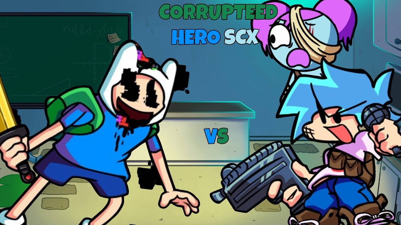 CORRUPTED HERO SCX (FNF PIBBY CORRUPTED V1.5) - YouTube
