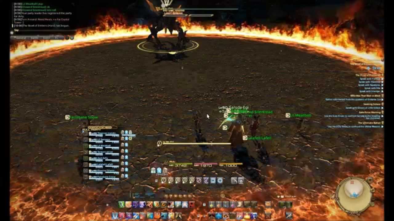 FFXIV Ifrit Primal Hard Mode - YouTube
