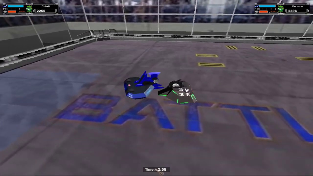 BATTLEBOTS FIGHT 5 MONSOON VS COBALT - YouTube