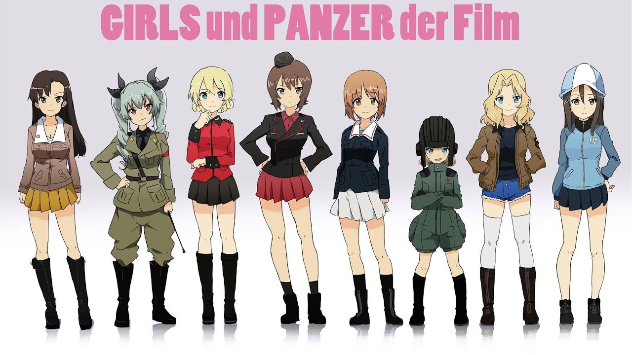 รวมเพลงรถถัง girl und panzer tank song - YouTube