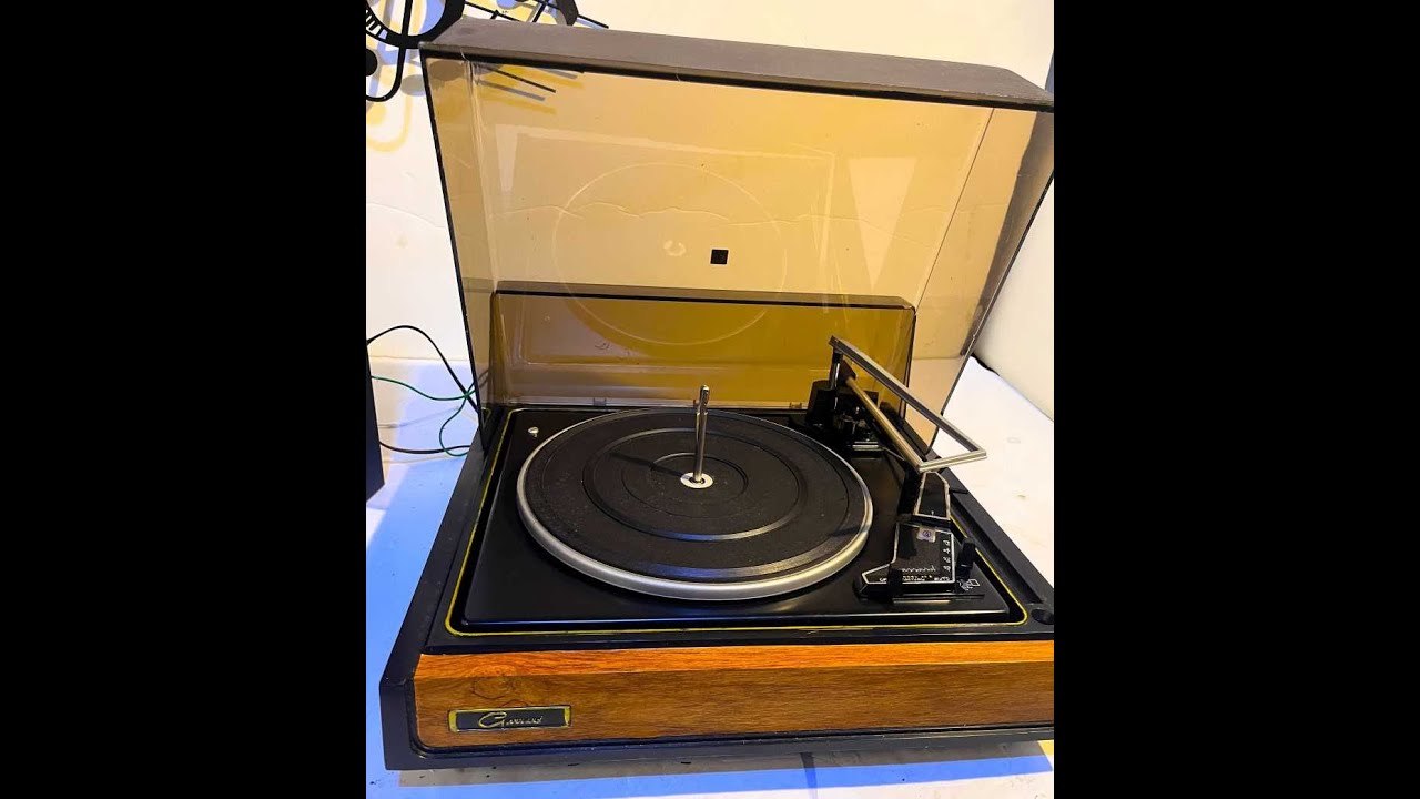 Garrard Model 40B Multiplay (Stacking) Record Changer - YouTube