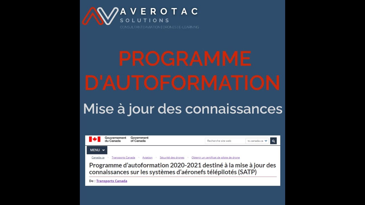 Programme d'autoformation pour la mise à jour des connaissances - YouTube