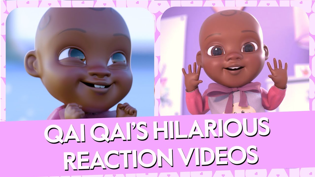 Qai Qai's Hilarious Reaction | Qai Qai Kids Songs & Cartoons for Kids #shorts - YouTube