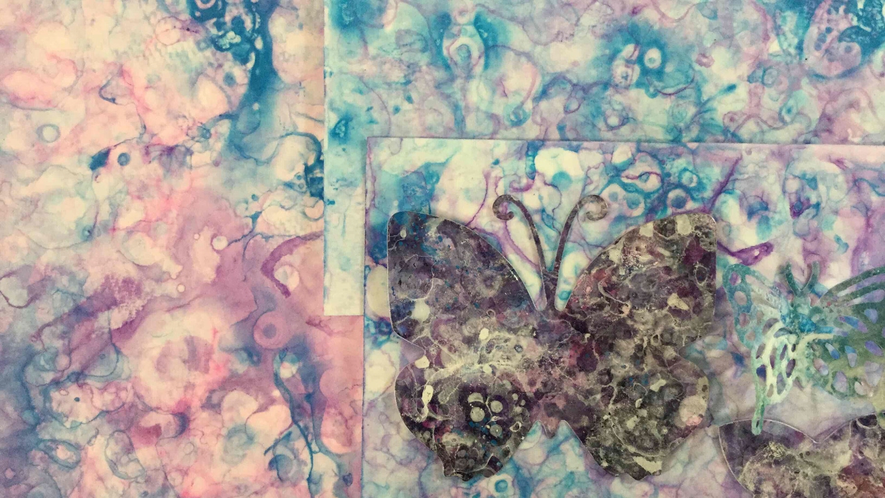 Tutorial - Alcohol (IPA) with Acrylic Paint as an Alternative to Bombay ...