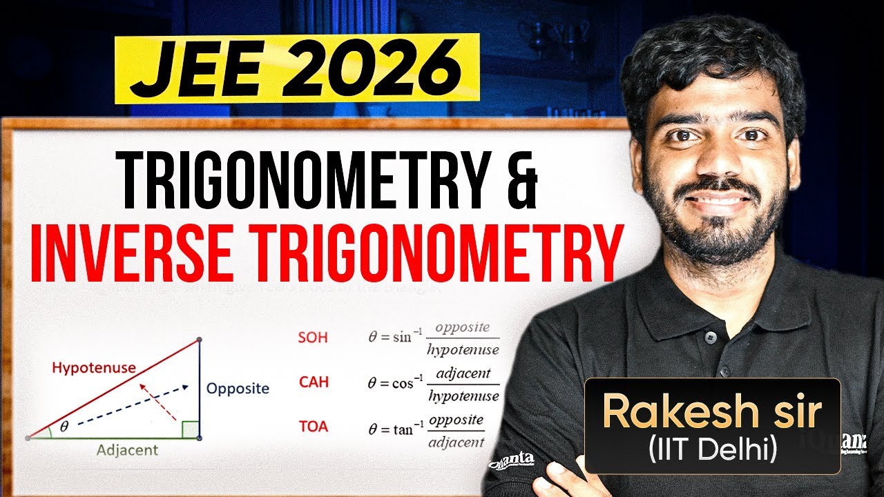Inverse Trigonometric Functions | Complete Concept | JEE Mains and ...