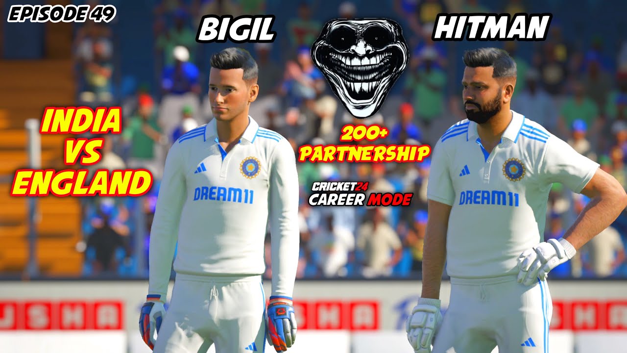 HITMAN x BIGIL 💀😈CRICKET 24 CAREER MODE EP 49 - YouTube