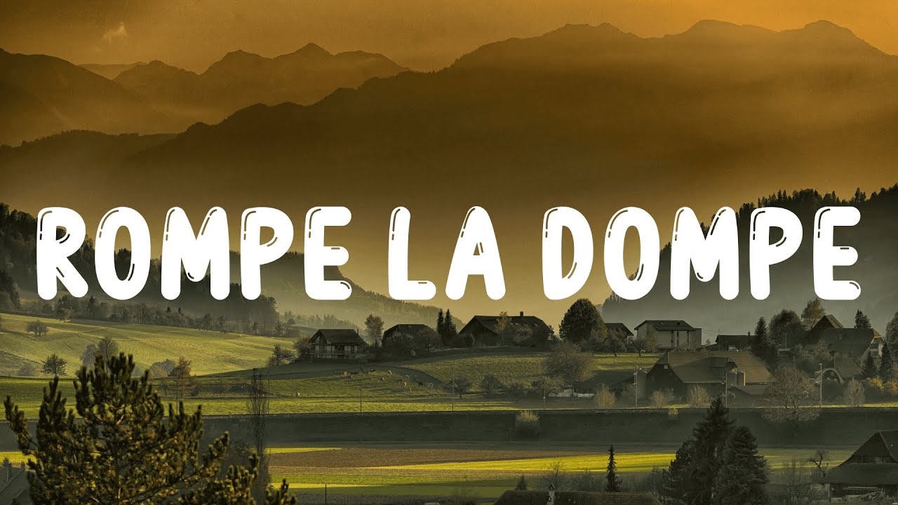 Rompe la dompe - Peso Pluma, Junior H, Oscar Maydon (Letra) - YouTube