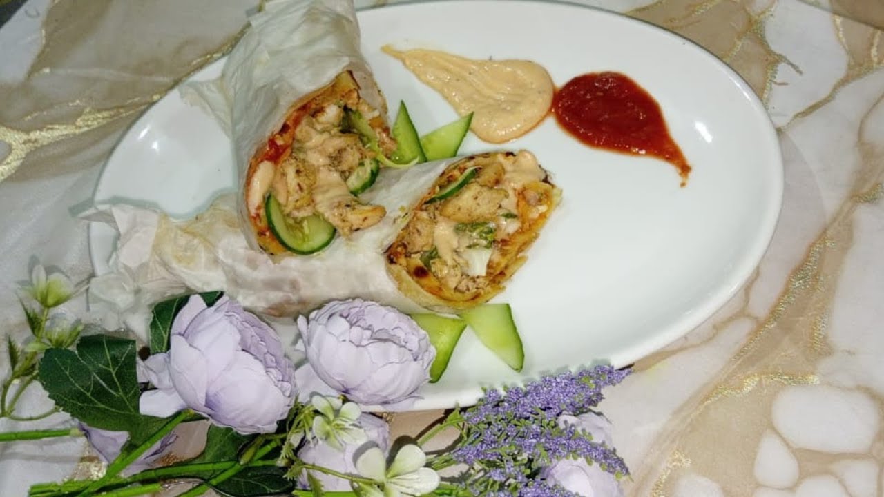 Chicken Paratha Roll by The Chief MR Secrets | Easy way Homemade Recipe ...
