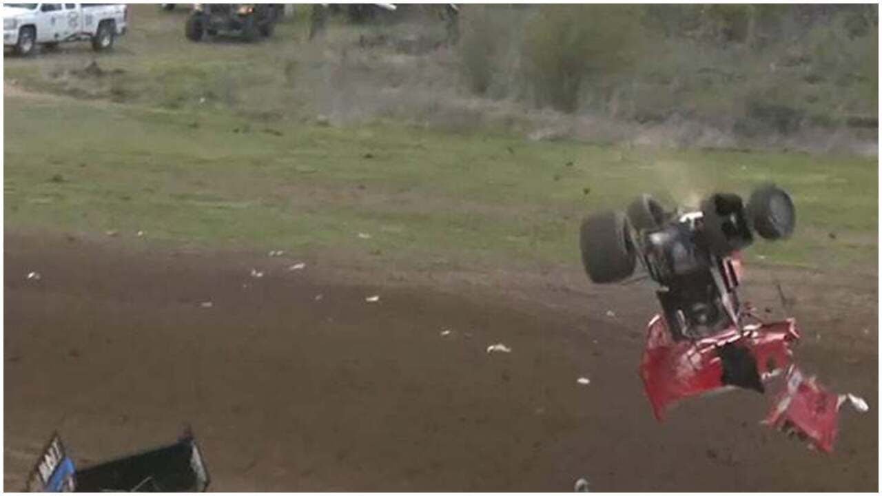 NASCAR's Alex Bowman Fractures Vertebra In Wild Crash, Could Miss One ...