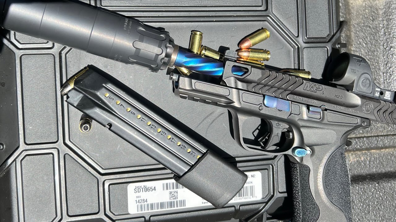 S&W Spec Series V suppressed: Issues?! 🤷🤫 - YouTube