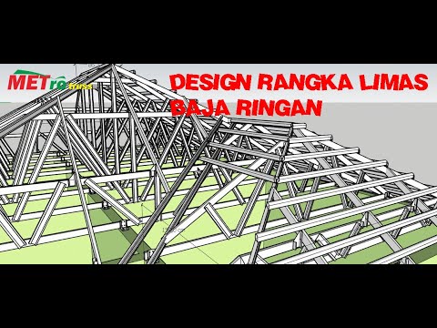 DESIGN ATAP BAJA RINGAN MODEL LIMAS DENGAN TATA RUANG MENJOROK KEDEPAN ...