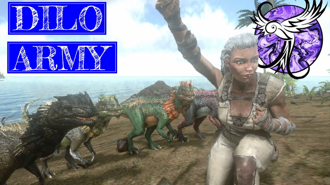 MAKING MY DILO ARMY | ARKnesia - EP2 | ARK Survival Evolved Mobile ...
