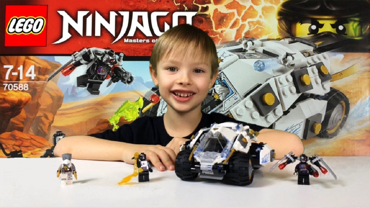 LEGO NINJAGO 70588 Samochód Tytanowego Ninja [Recenzja] - YouTube