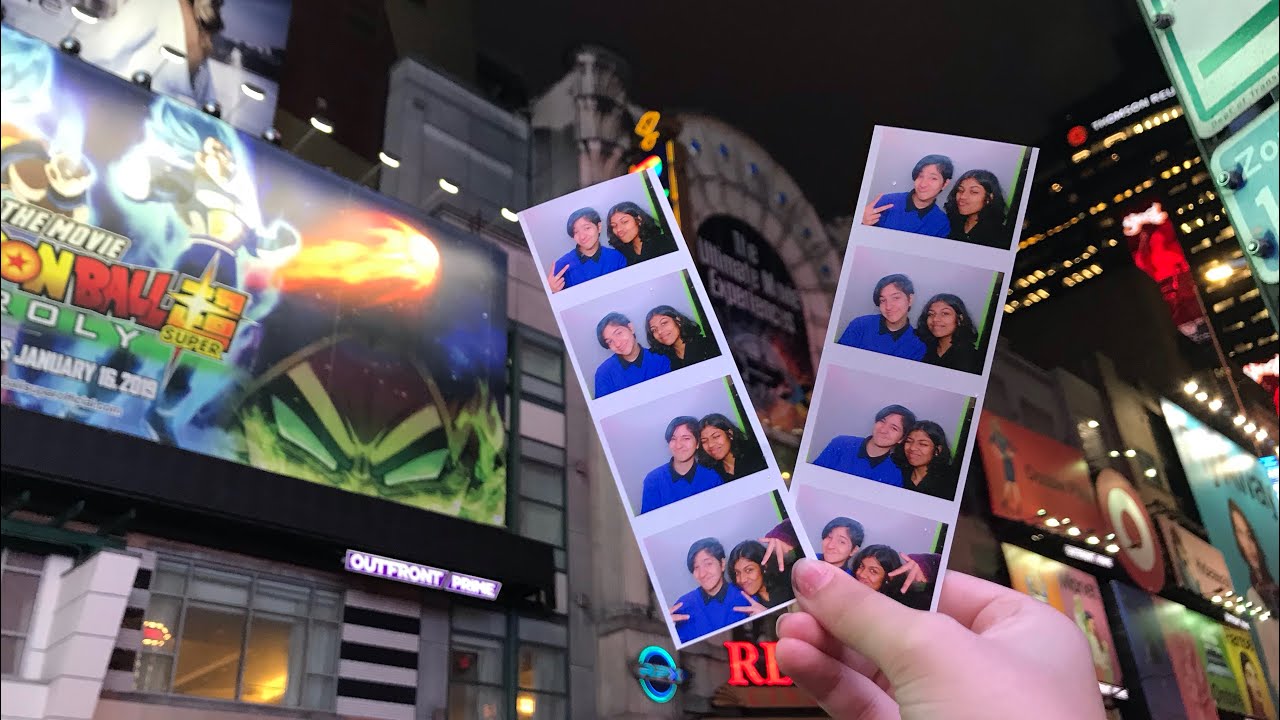 Times Square and the arcade - YouTube