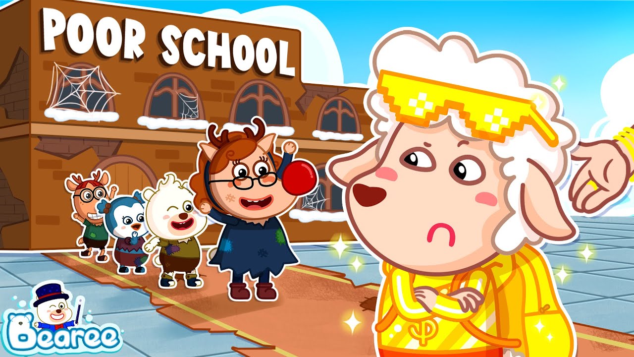 Rich Little David Doesn't Wanna Go to Poor School | Rich vs Poor ...