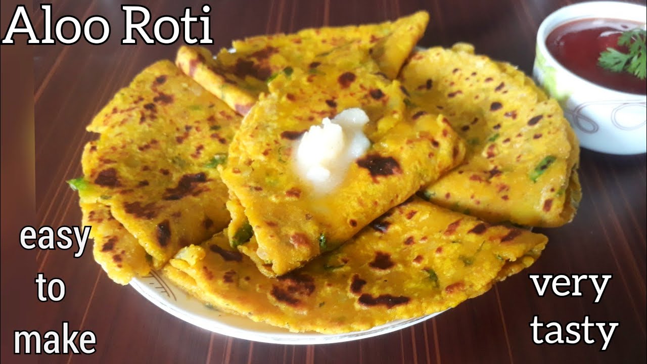 how to make aloo roti|aloo roti recipe|easy and simple aloo roti recipe ...
