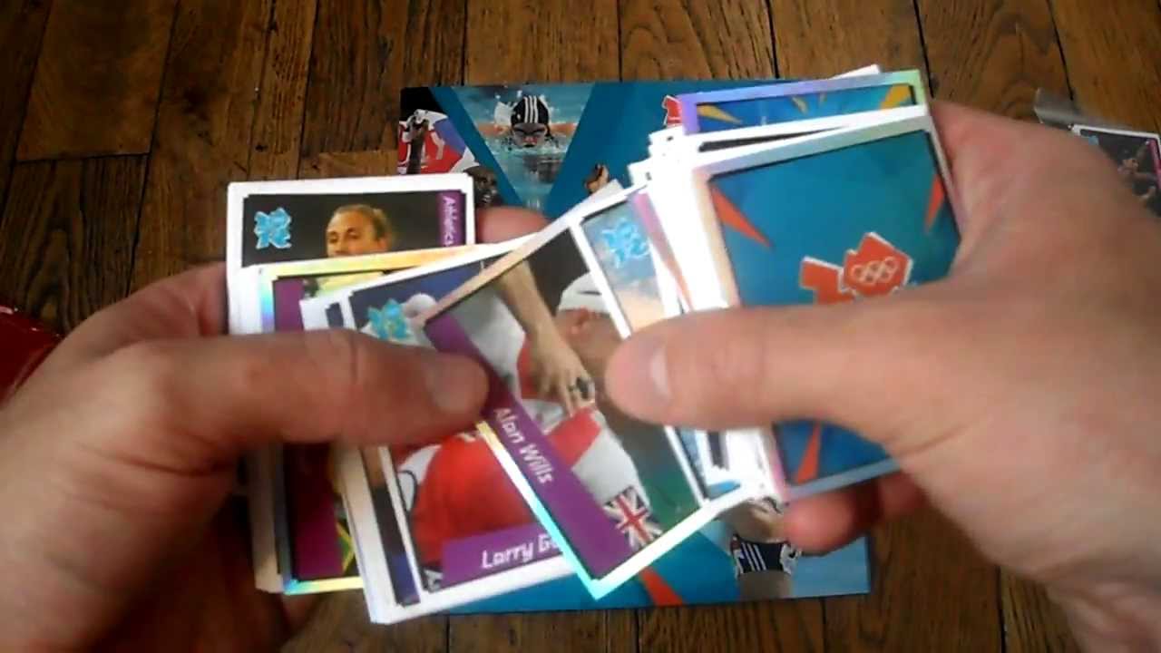 OLYMPIC GAMES LONDON 2012 ALBUM STICKERS COLLECTION PANINI - YouTube