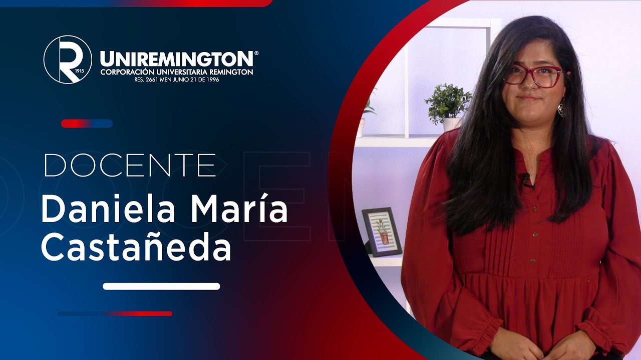 Presentación de docente virtual - Daniela Castañeda Virtual - YouTube