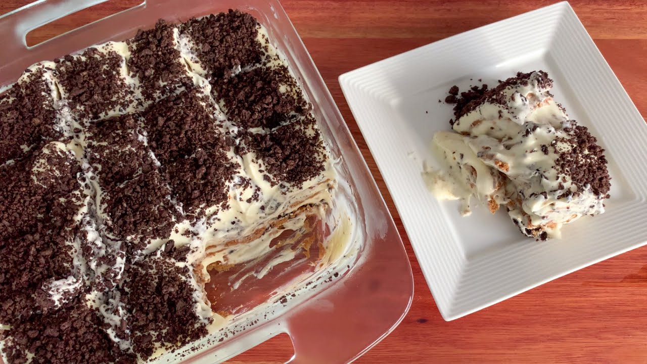 OREO GRAHAM DESSERT | NEW YEAR’S EVE DESSERT | OREO GRAHAM FLOAT - YouTube