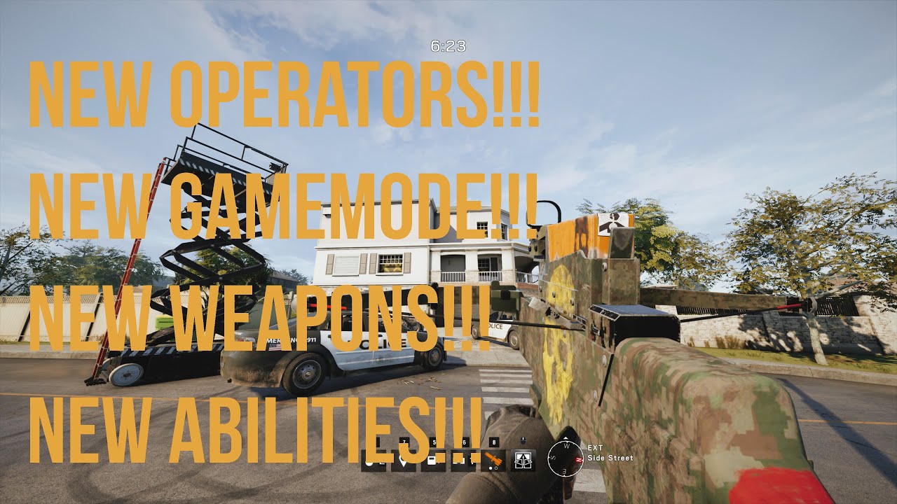 RAINBOW SIX SIEGE NEW OPERATOR SHOWCASE!!! 4K@60FPS (Operation Skull ...