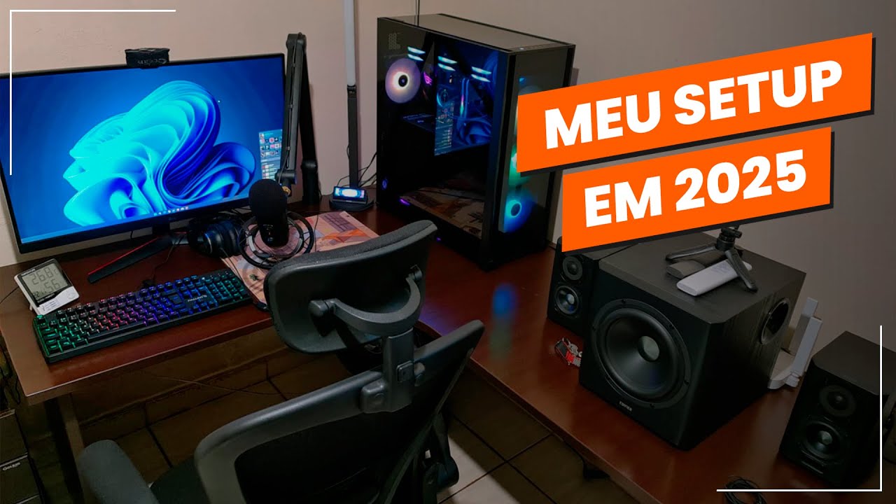 [FINALMENTE] MEU SETUP 2025 🖥... -E Provavelmente 2026, 27, 50- - YouTube
