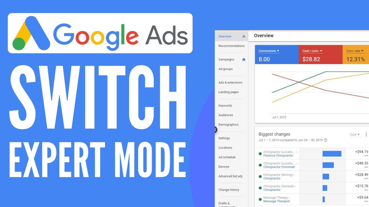 How To Switch To Google Ads Expert Mode | Quick Tutorial (2025) - YouTube