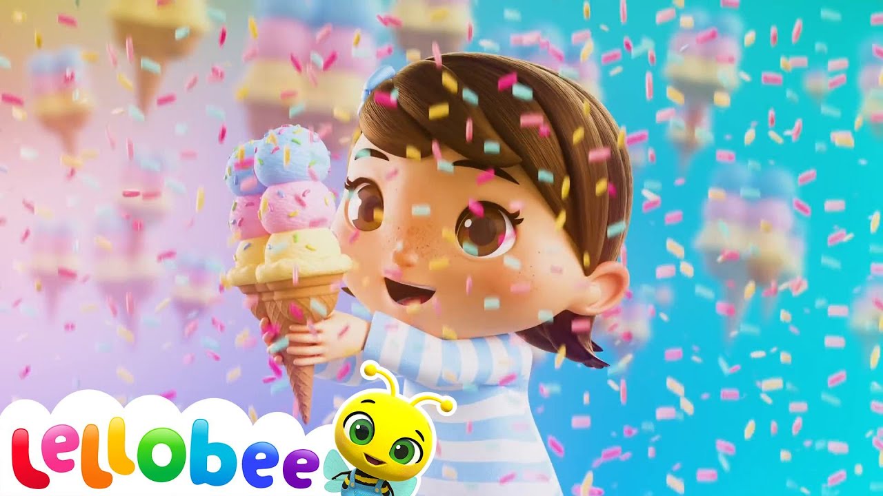 Ice Cream Song | Boo Boo Kids - Nursery Rhymes & Kids Songs | Lellobee ...