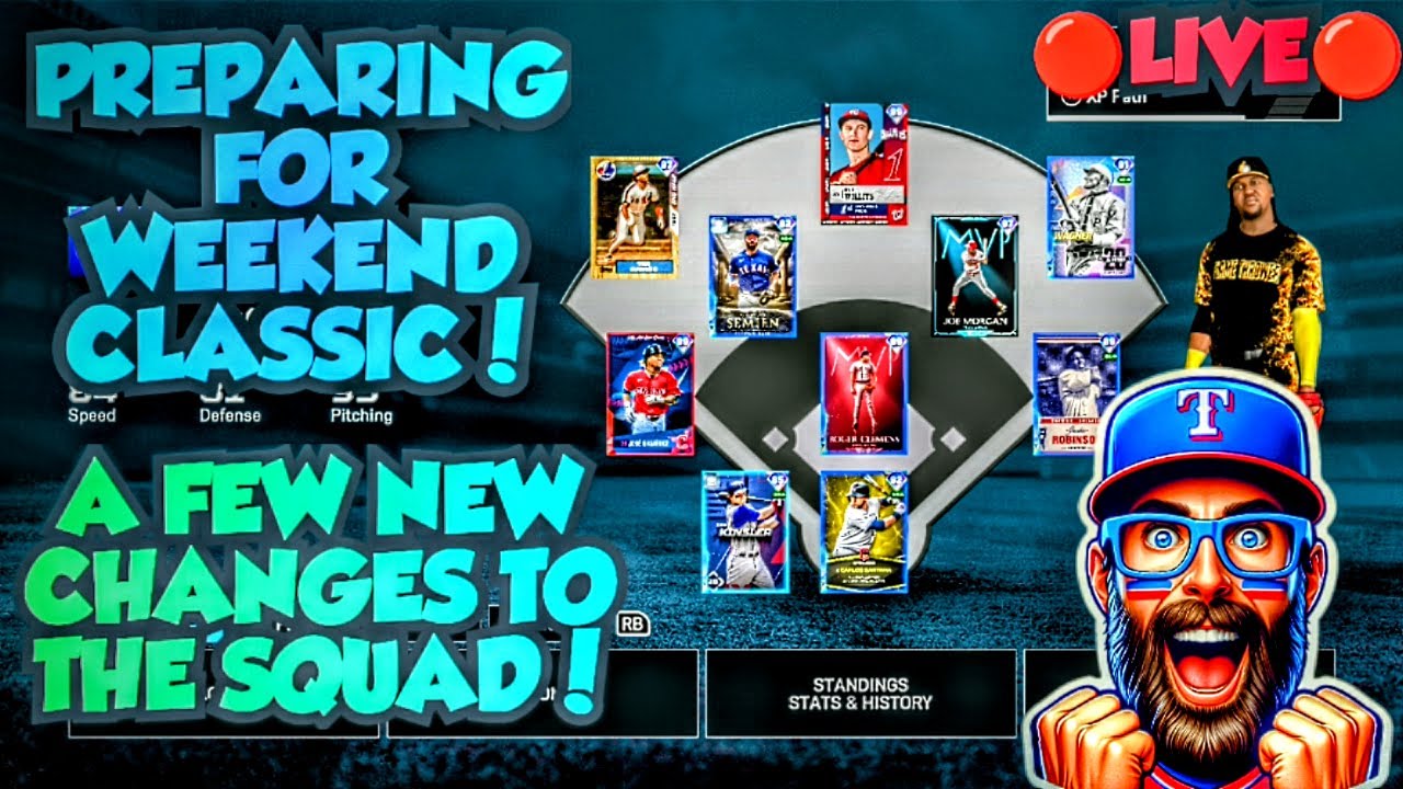 🔴 LIVE WEEKEND CLASSIC PREP & SEVERAL DEBUTS IN MLB THE SHOW 25 DIAMOND ...