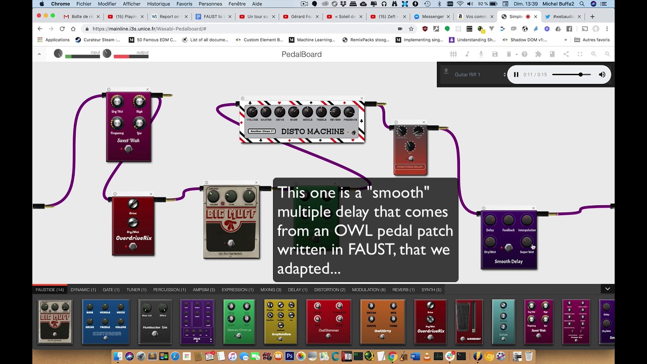 WebAudio plugins created using the new FAUST Online IDE - YouTube