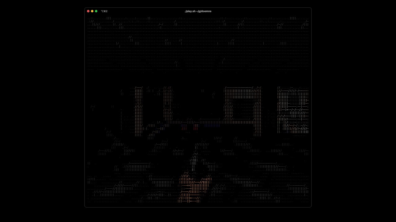 playing doom over dns - YouTube