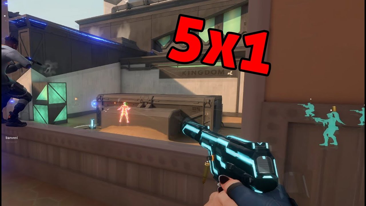5 contra 1 IMPOSSÍVEL - Valorant - YouTube