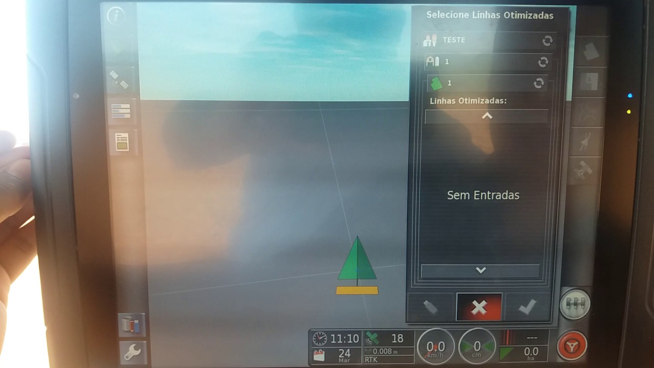Noções Básicas - Piloto Automático TOPCON C3000 / X30 - YouTube