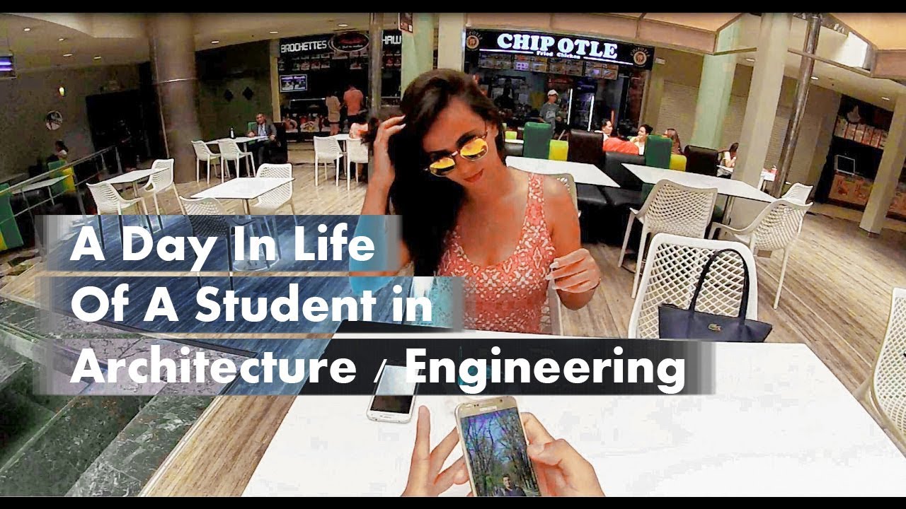A Day In Life Of A Student In Architecture/ Engineering - YouTube