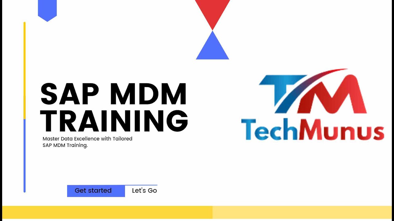 SAP MDM Training – SAP MDM Online Training (SAP MDM Certification Tips ...