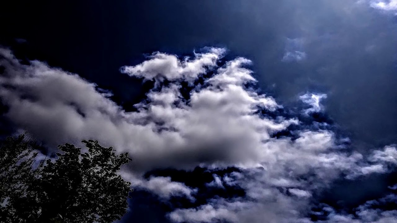 I tried to have the clouds spell my name Mike. - YouTube