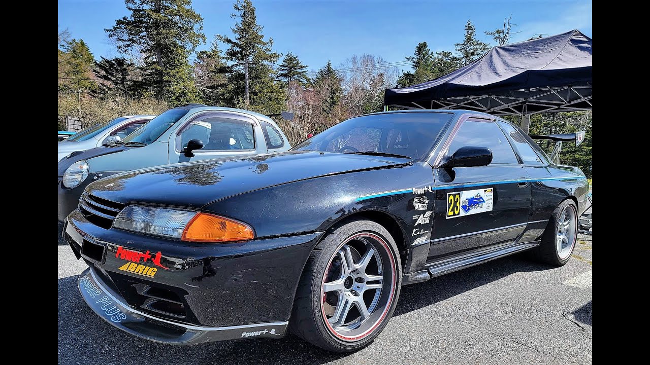 Engine Broken BNR32 GT-R BRIG Hillclimb Challenge Series 2023 2nd ...