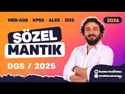 DGS/ 2025 - Çıkmış Sözel Mantık Sorusu 