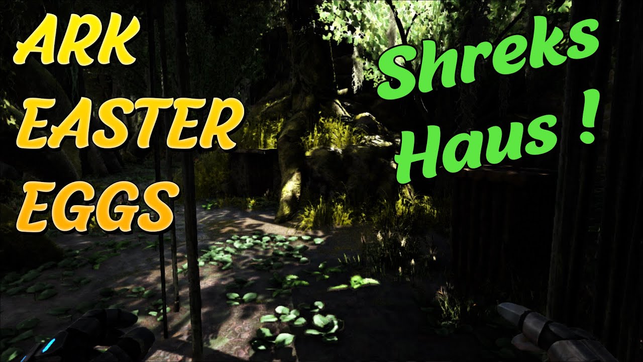 ARK Easter Eggs #05 | Shreks Haus auf Ragnarok | ARK Survival Evolved ...
