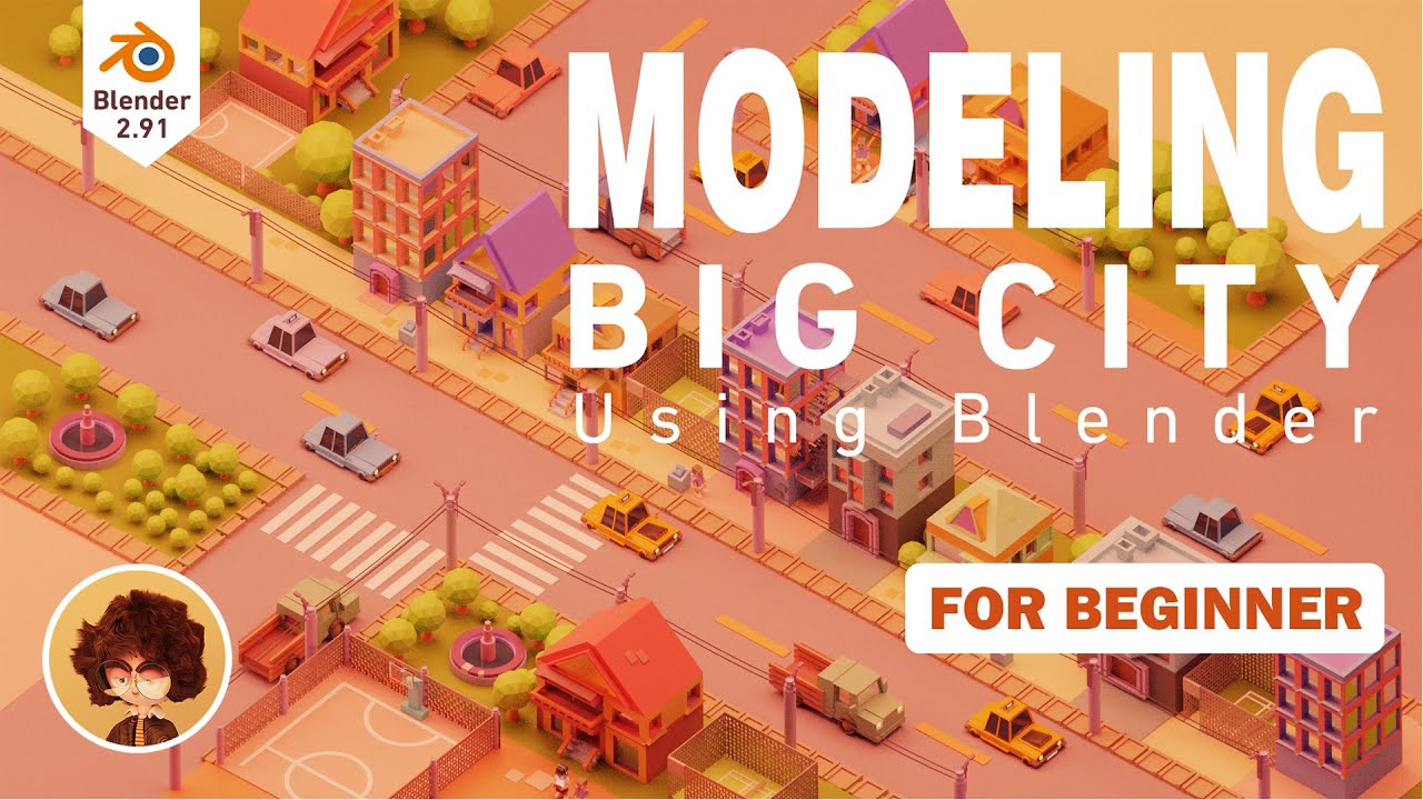 Blender Beginner Tutorial ( Modeling Big City ) Introduction Series ...