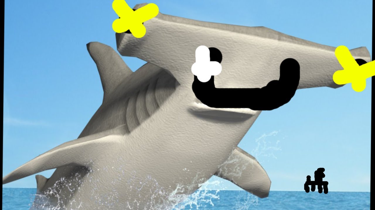 hammerhead jest przepiękny! (Roblox shark bite) - YouTube